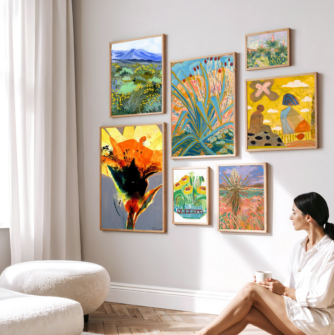 Asplenium Petrarchae Fern Art Print – Merely a Monarch